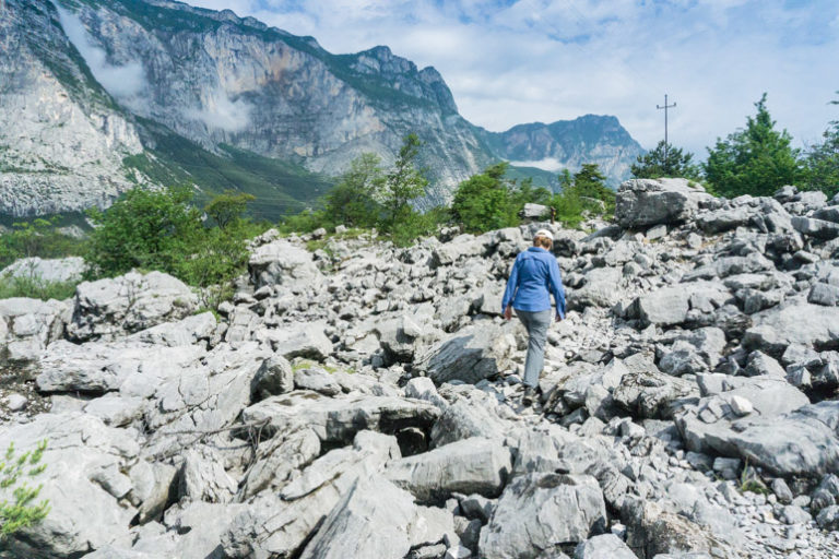 Durch die Steinwüste der Marocche di Dro | auf-den-berg.de